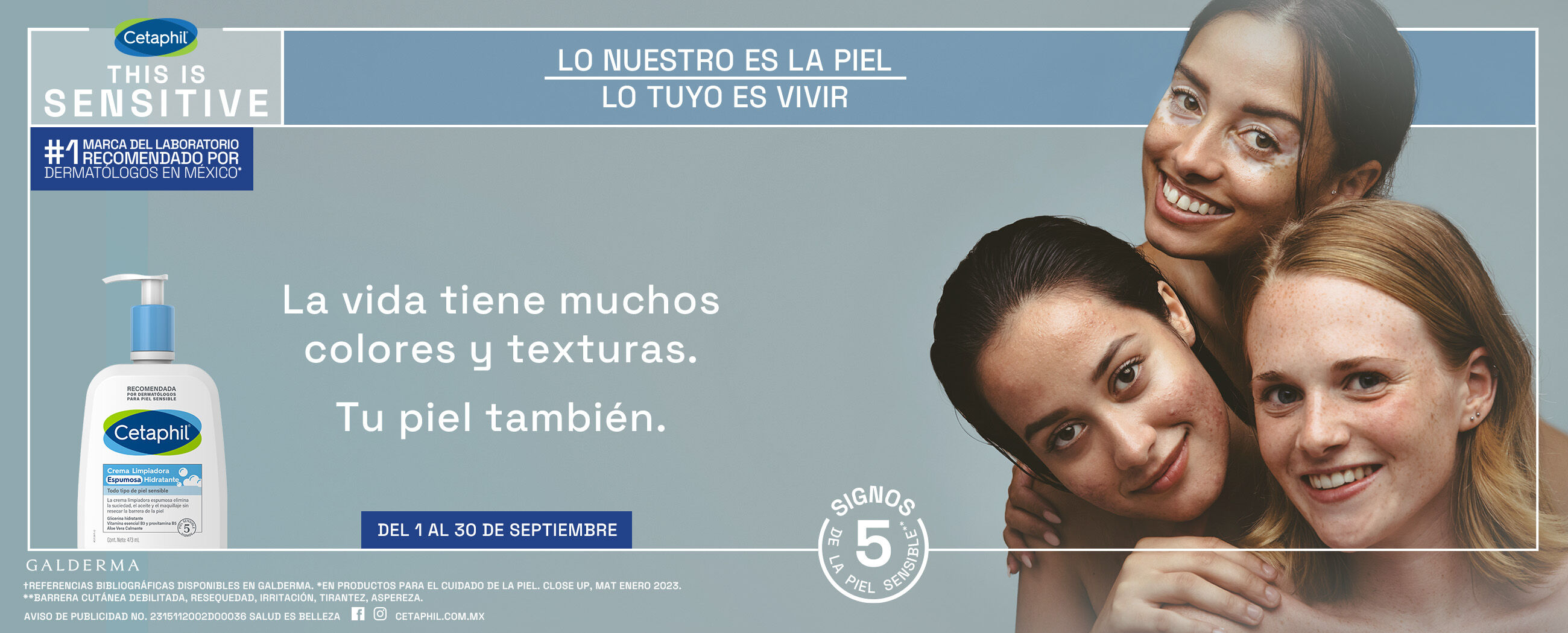 Cuidado y protección de la piel sensible a normal | Cetaphil®